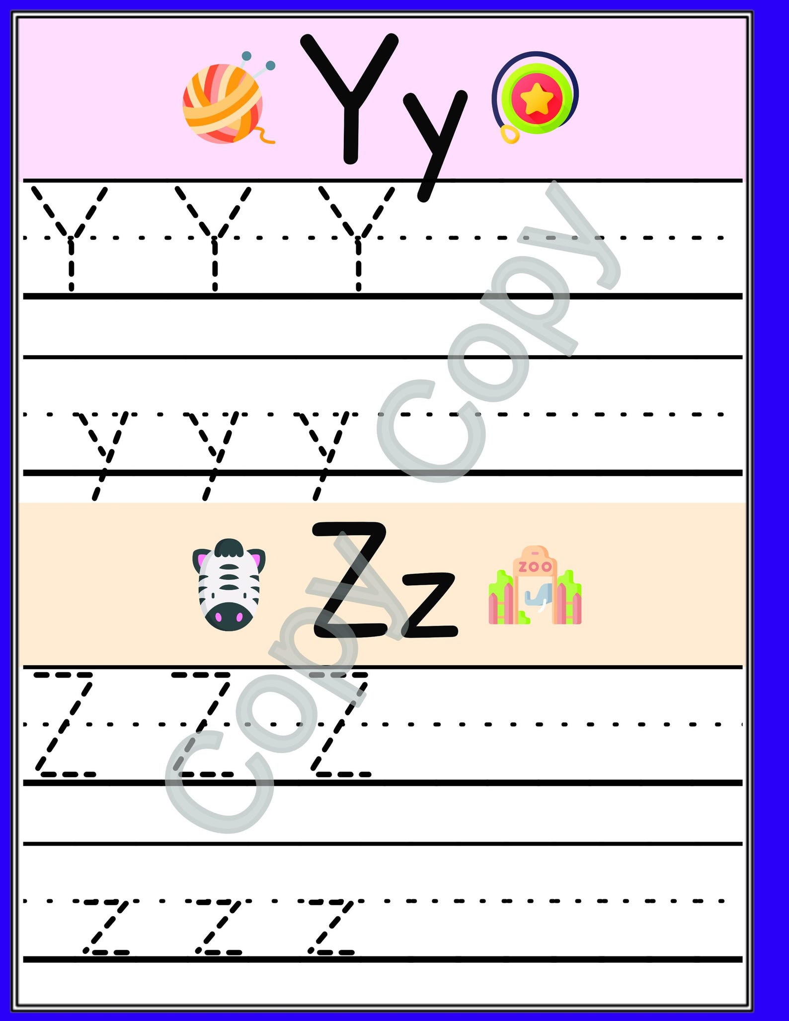 Alphabet Letter Tracing Book, Penmanship, Uppercase and Lowercase ...