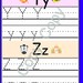 Alphabet Letter Tracing Book, Penmanship, Uppercase and Lowercase ...