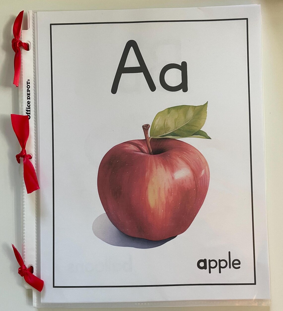 Large Alphabet Display Cards, ABC Poster Set Printable, Bulletin Board ...