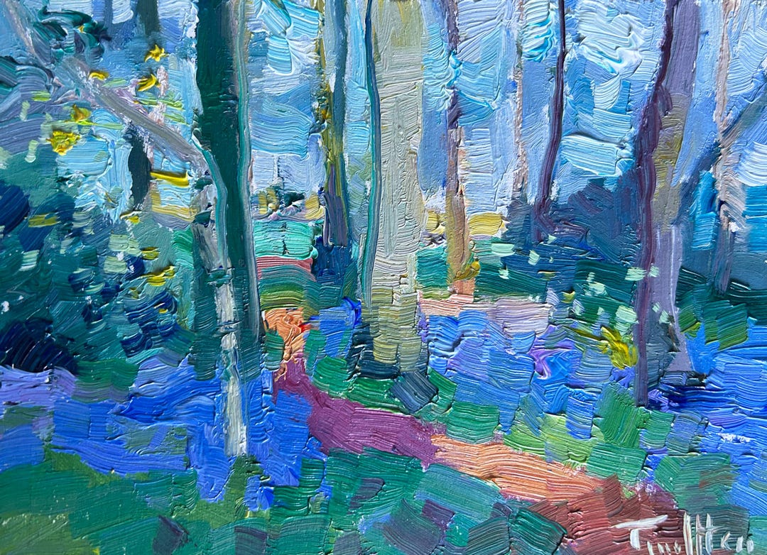 Beautiful Bluebell Study - Original Study by Christian Twelftree - Etsy