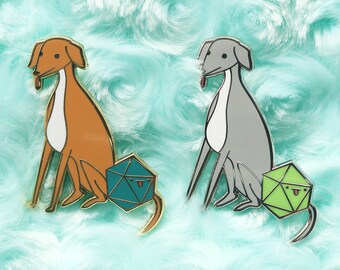 Corgi D20 Dice Buddy Enamel Pin Dungeons and Dragons Dogs - Etsy
