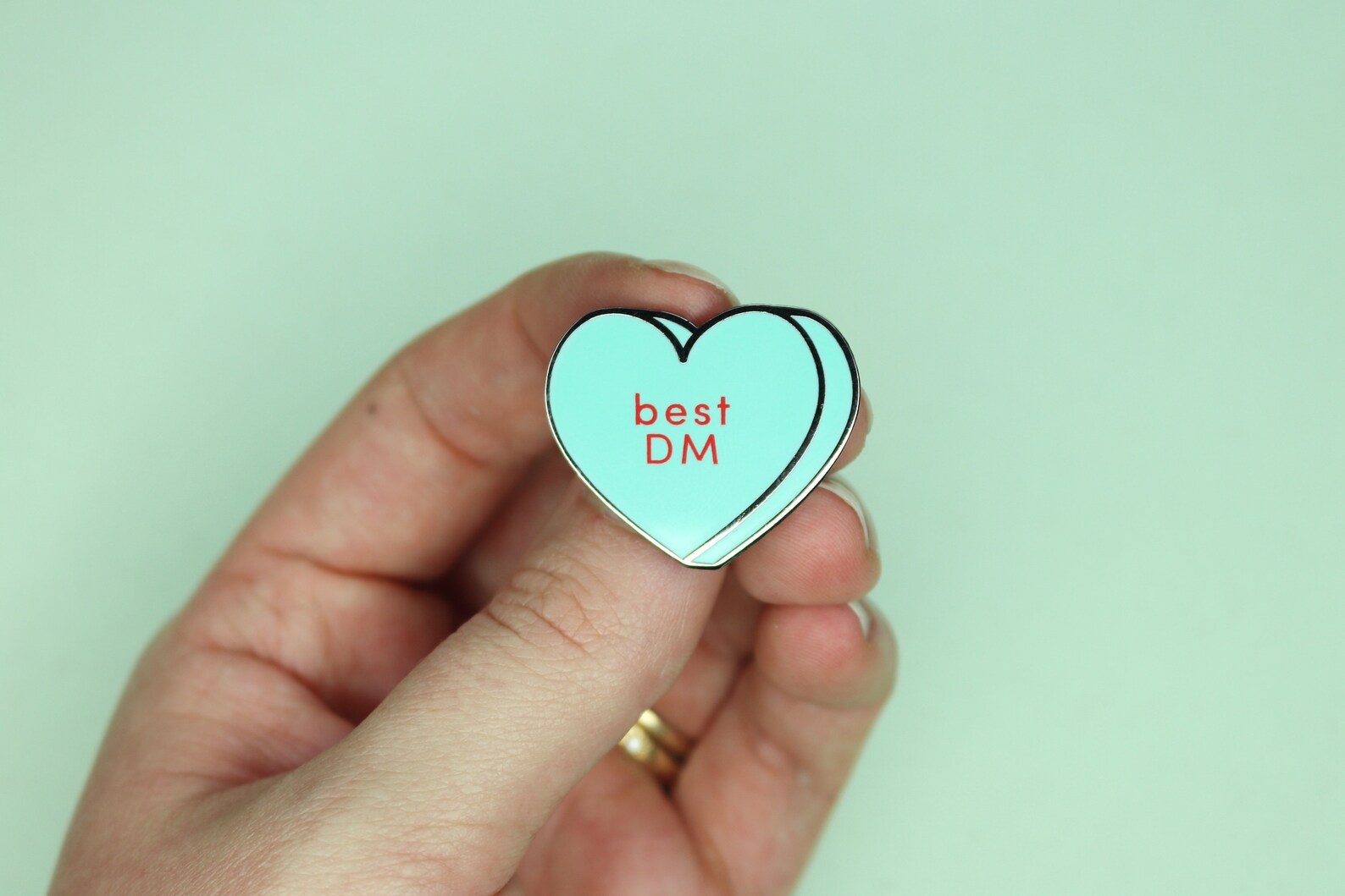 TTRPG Dnd Hearts Hard Enamel Pins Best DM and Ur a Nat 20 | Etsy