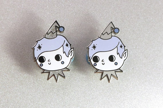 Cute Holiday Jack Frost Hard Enamel Pin Fun Christmas | Etsy