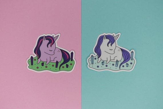 Cute Unicorn Weatherproof Vinyl Stickers Inspired by My | Etsy