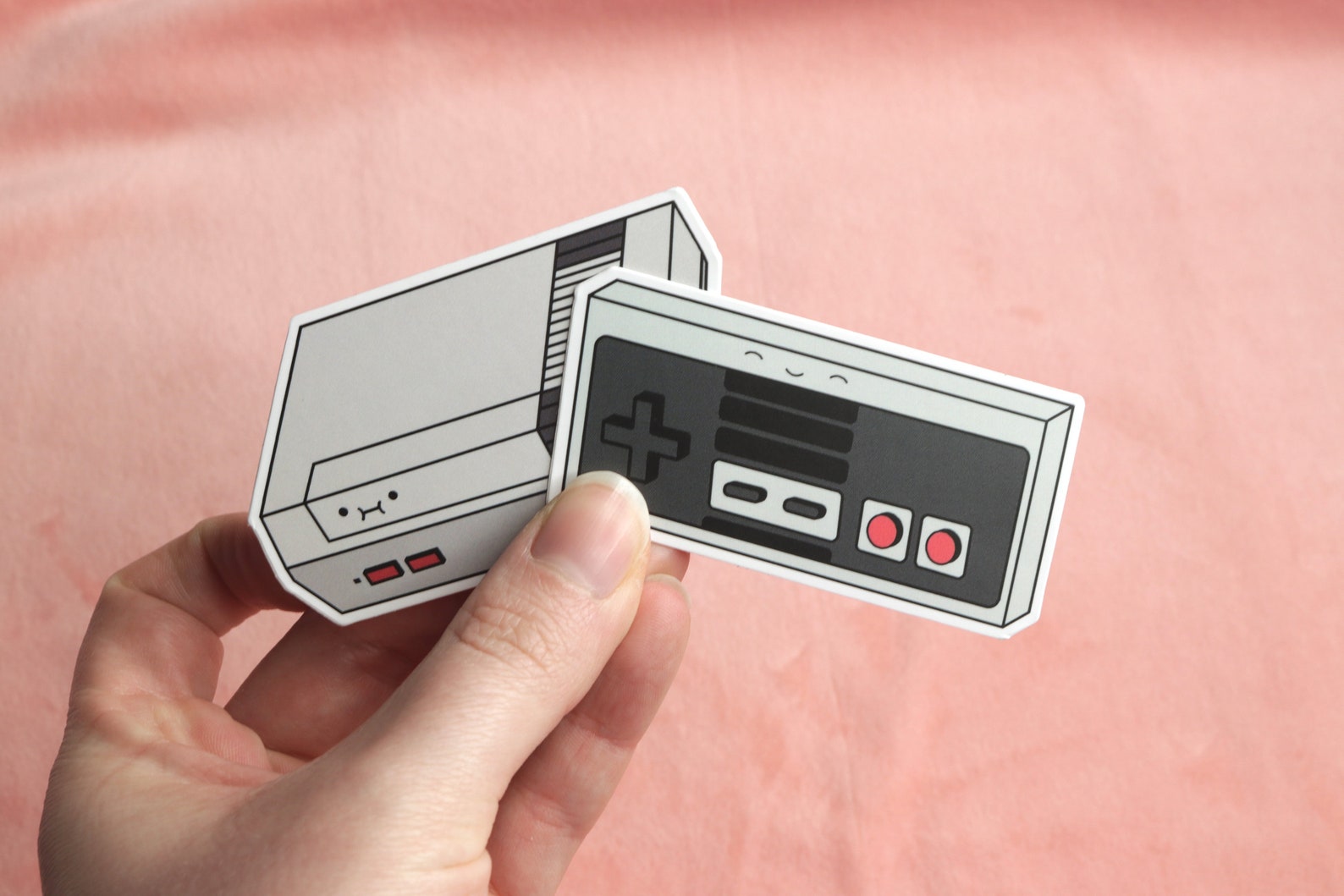 Nintendo Consoles and Controller Stickers Weatherproof Matte | Etsy