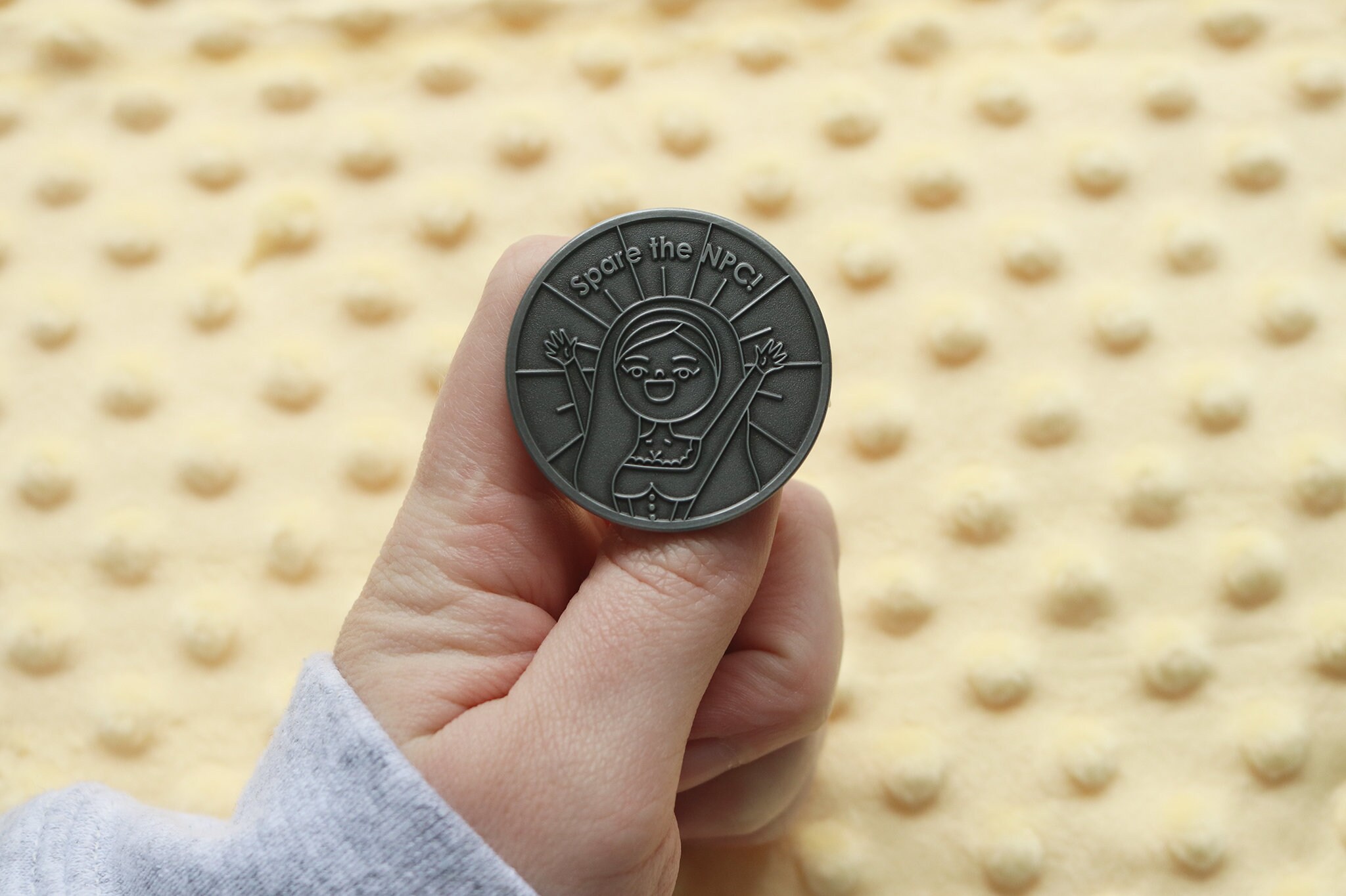 The Murder Hobo Coin Hard Enamel Dungeons and Dragons Coin | Etsy