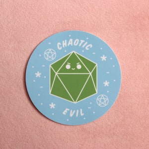 RPG Alignment Weatherproof Stickers | Gift for Dnd Players and Dungeon ...