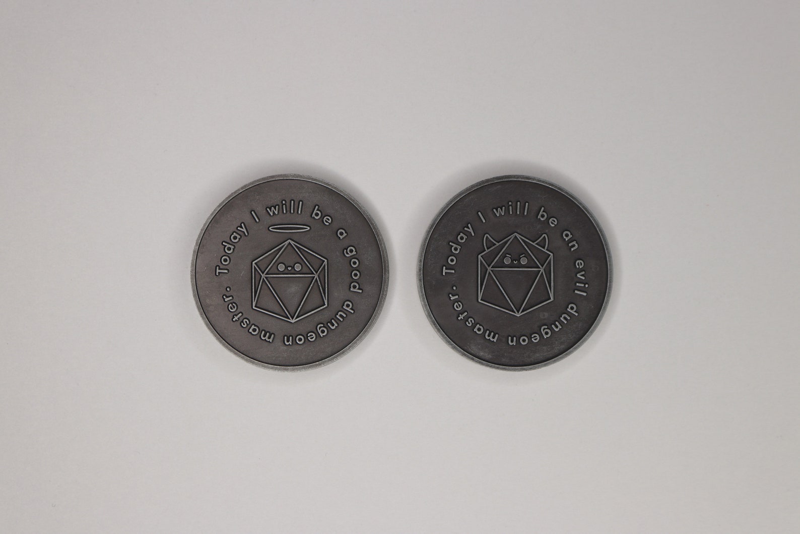 Dungeon Master Alignment Coin Coin For Rpg Players And Dms Dnd 5e