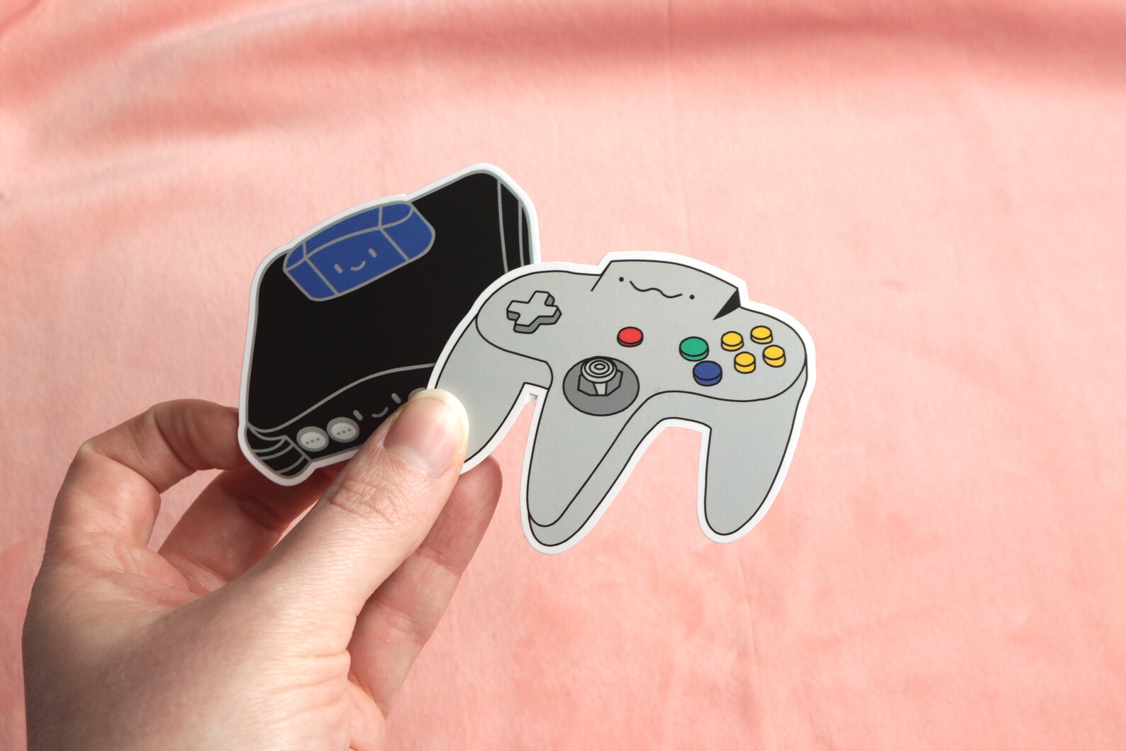 Nintendo Consoles and Controller Stickers Weatherproof Matte | Etsy