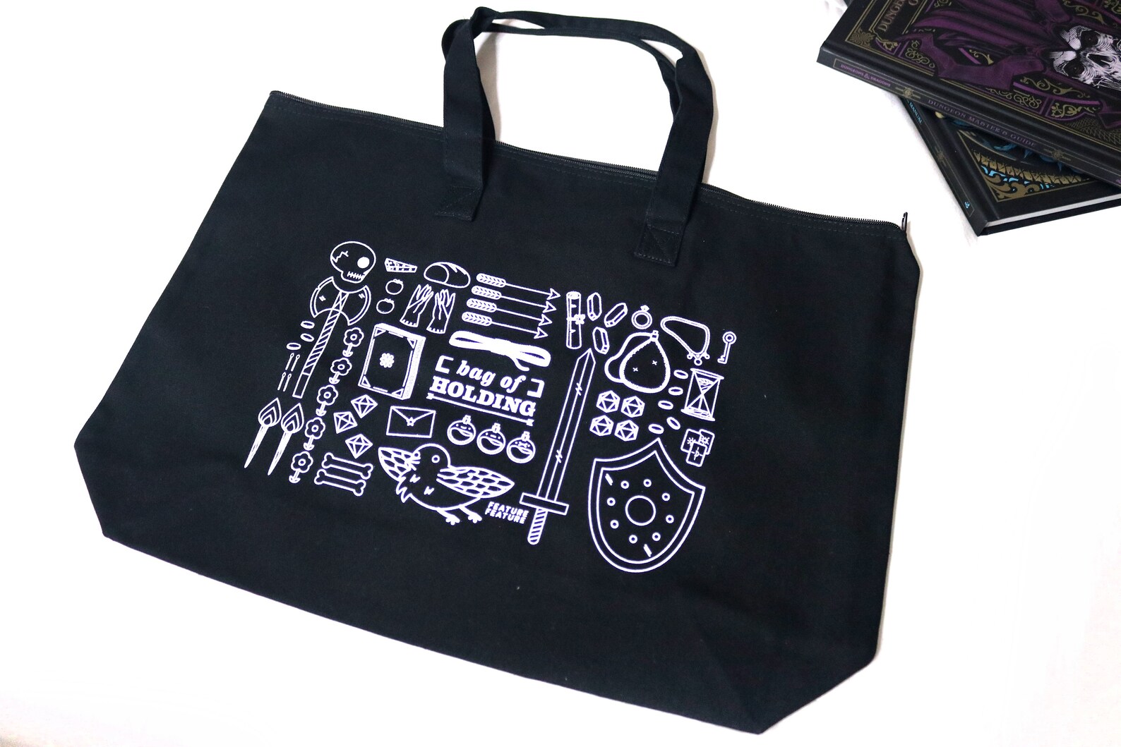 Bag of Holding Tote Bag Inspired by the Dnd Bag of Holding | Etsy