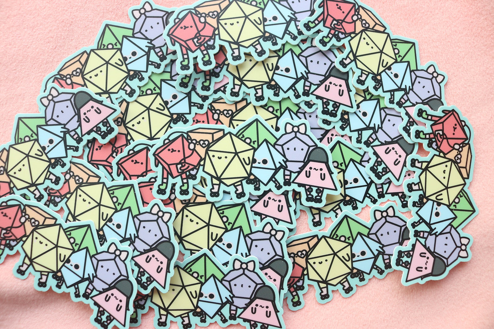Rolling Dice Buddies Sticker | Gift for Dungeon Master, Dnd and ...