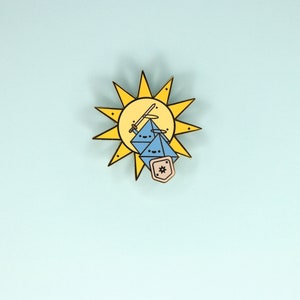 Paladin Hard Enamel Pin | Classy Dice Buddies Lapel Pins | Dnd ...