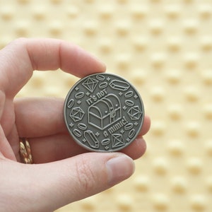 The Mimic Coin | Hard Enamel Dungeons and Dragons Coin | Gift for Dnd ...