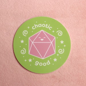 RPG Alignment Weatherproof Stickers | Gift for Dnd Players and Dungeon ...