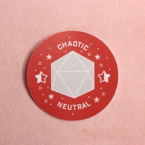 RPG Alignment Weatherproof Stickers | Gift for Dnd Players and Dungeon ...