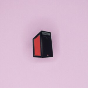 PC Tower Hard Enamel Pin Computer Hard Enamel Pin Gift for - Etsy