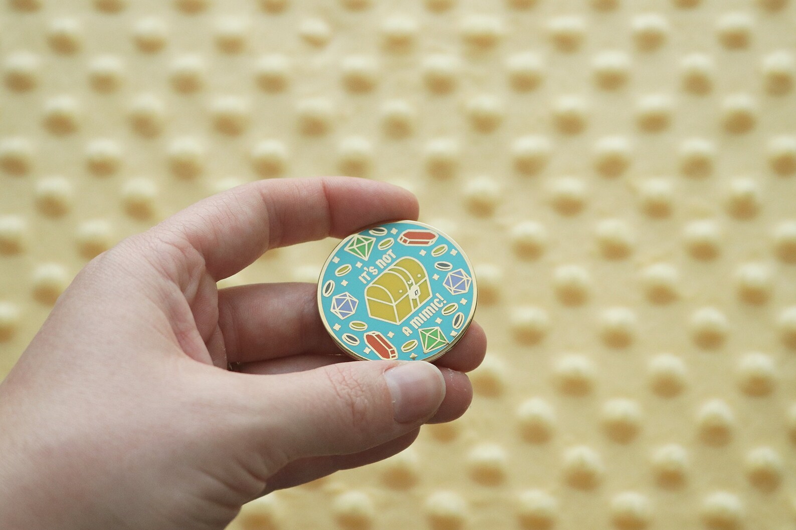 The Mimic Coin Hard Enamel Dungeons and Dragons Coin Gift - Etsy