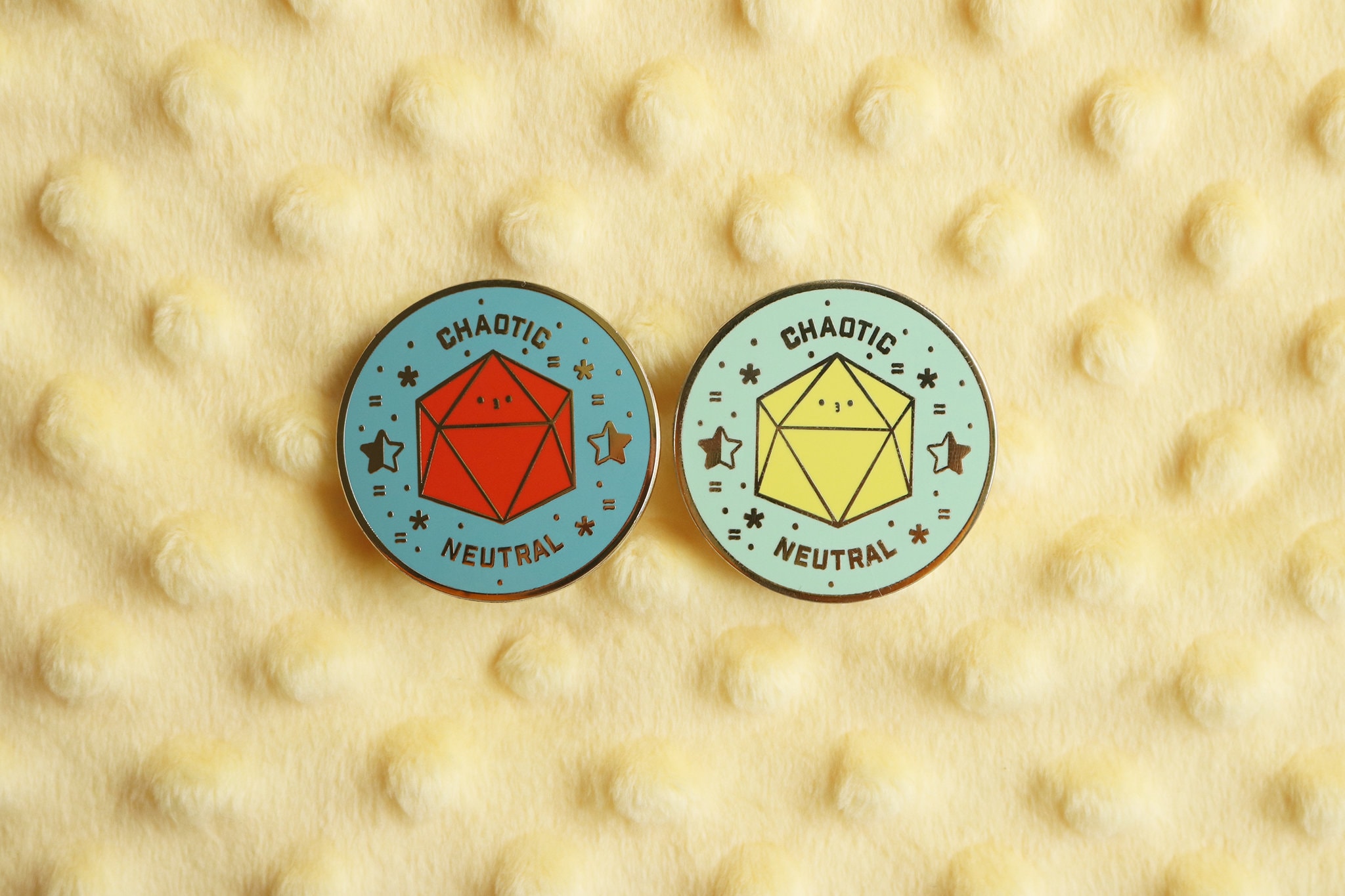 Chaotic Neutral Alignment Hard Enamel Pin | Enamel Pins for Dungeon ...