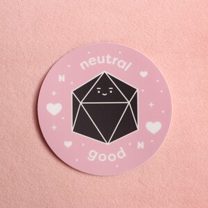 RPG Alignment Weatherproof Stickers | Gift for Dnd Players and Dungeon ...