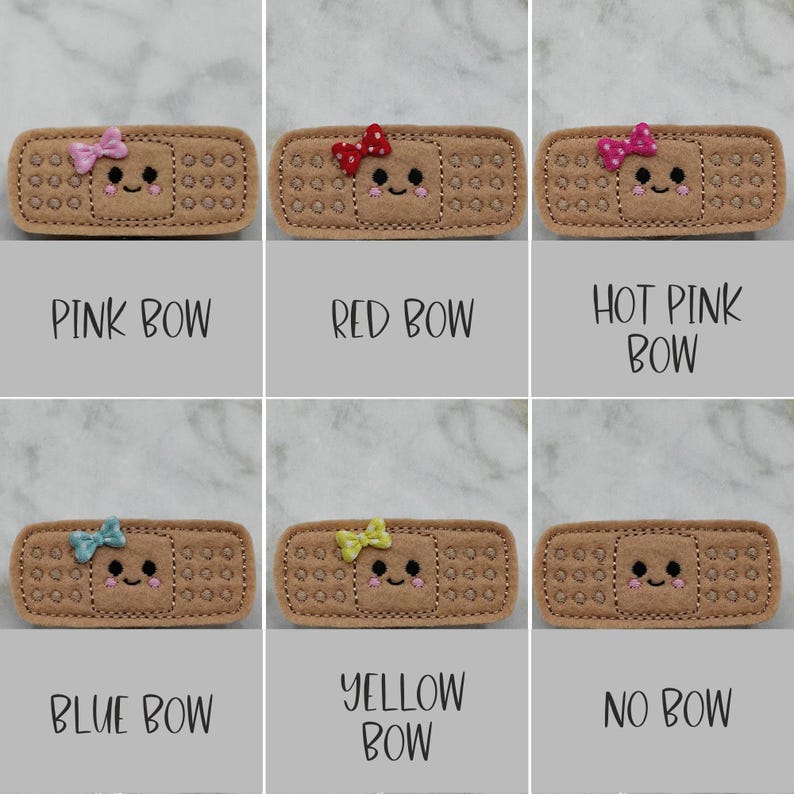 Cute Bandage Badge Clip - Non-retractable Badge Holder - No Pull Id ...