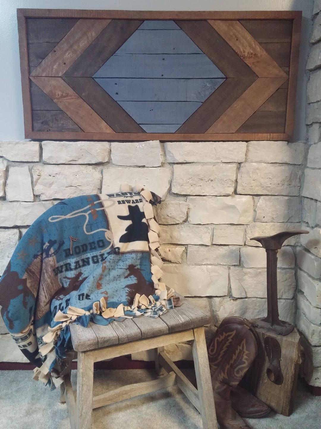 Rustic Reclaimed Pallet Wood Wall Decor - Etsy