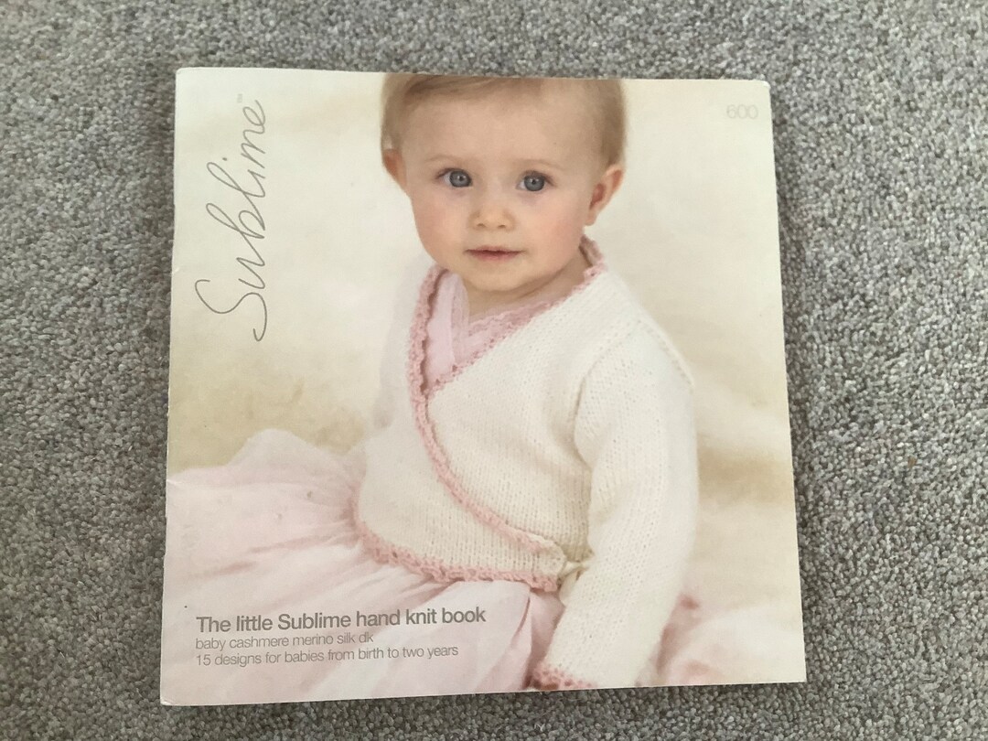 Pre-loved Copy of the Little Sublime Hand Knit Book by Debbie Bliss - Etsy