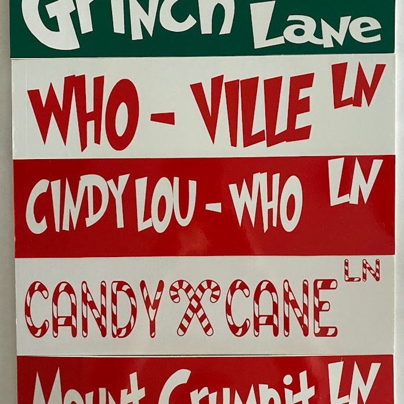 Whoville Sign - Etsy