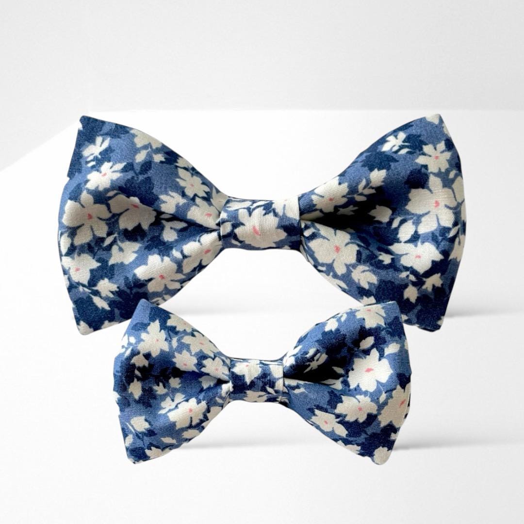 Flowers Bow Ties Set, Father and Son Bow Ties, Dad Gift Idea, Flower ...