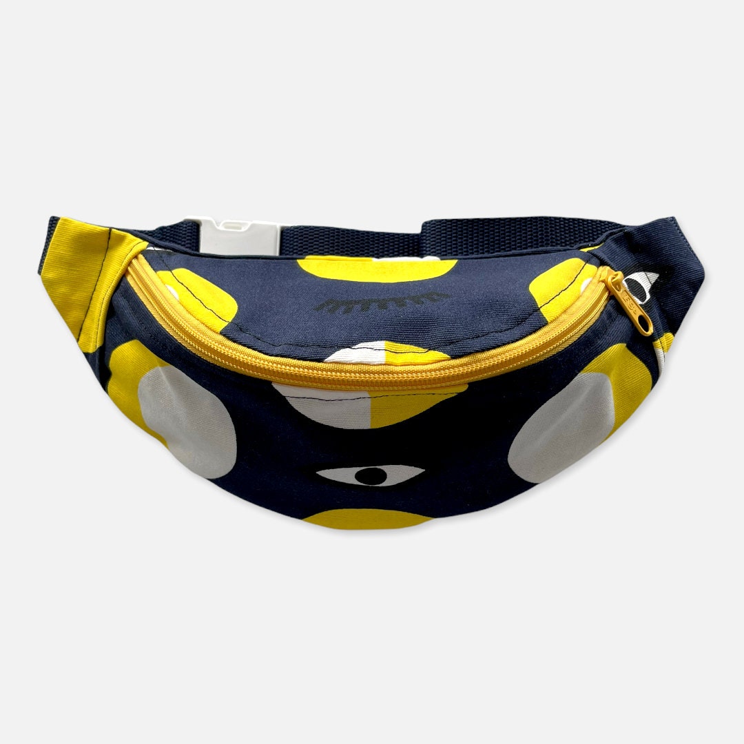 Day and Night Fanny Pack for Kids, Navy Blue Bum Bag for Juniors, Kids ...