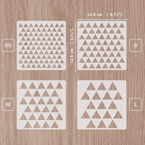 Geometric Stencil - Etsy