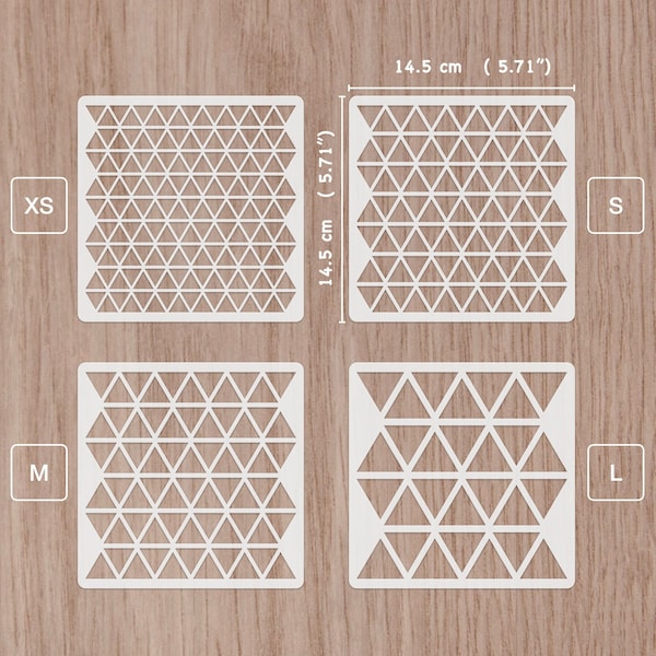 Triangle Stencil - Etsy