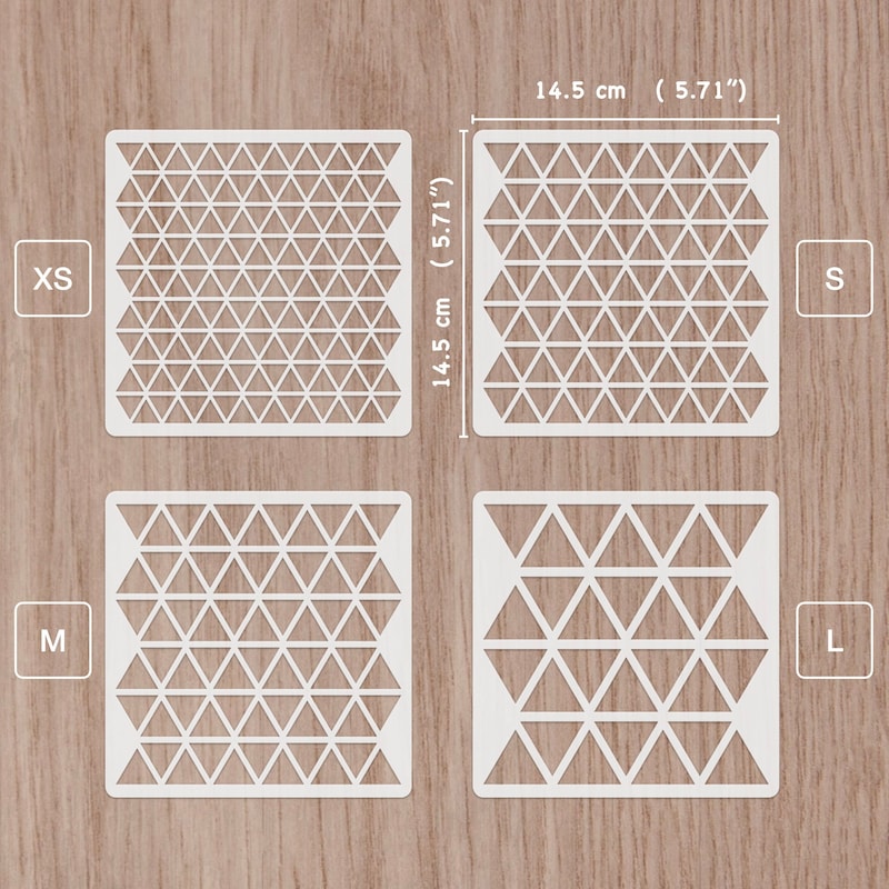 Geometric Stencil - Etsy