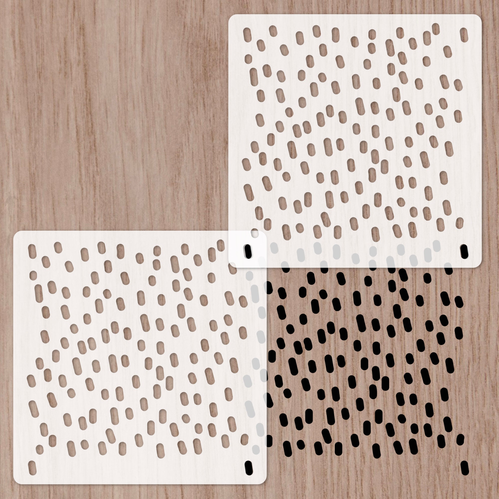 Drawn Sprinkles Stencil, Seamless Pattern - Etsy