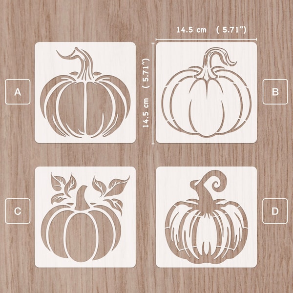 Pumpkin Stencils - Etsy