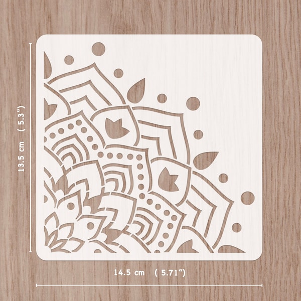 Mandala Stencil - Etsy