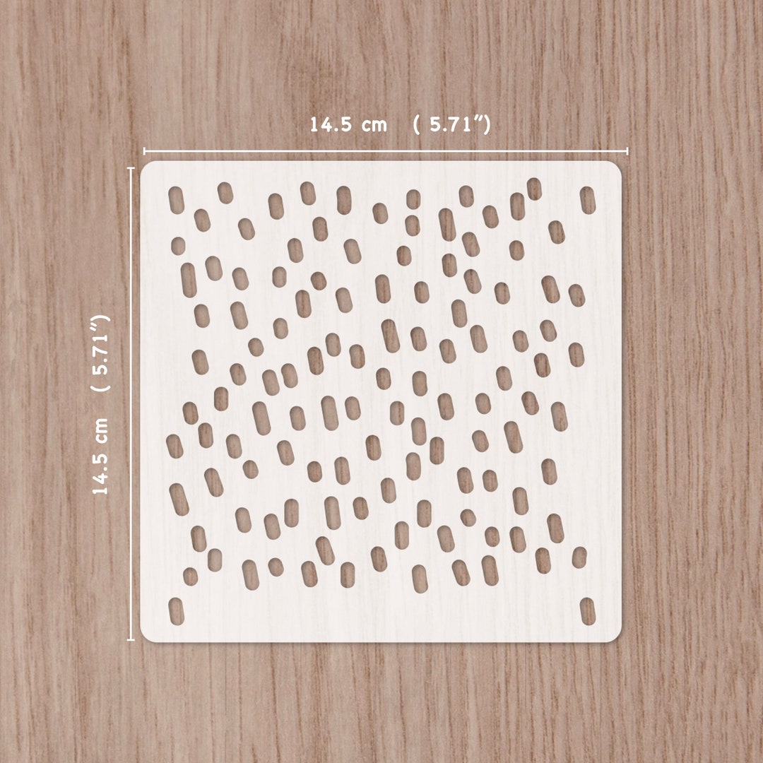 Drawn Sprinkles Stencil, Seamless Pattern - Etsy