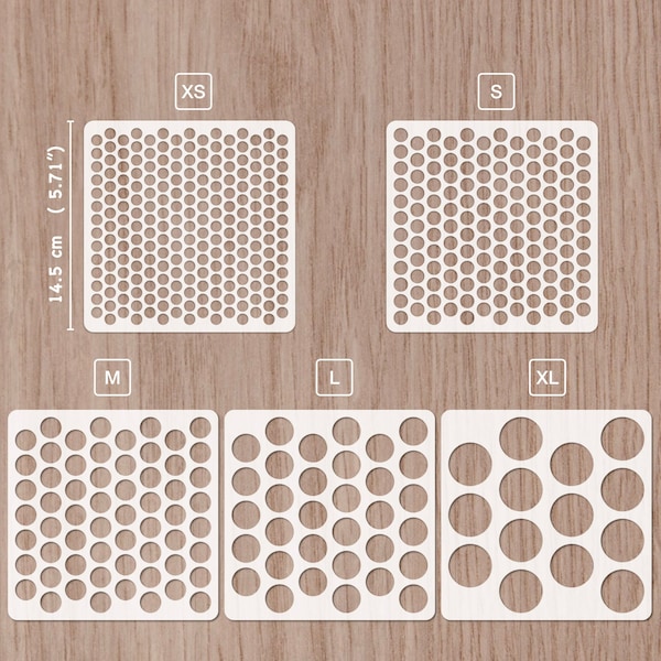 Circle Stencil - Etsy