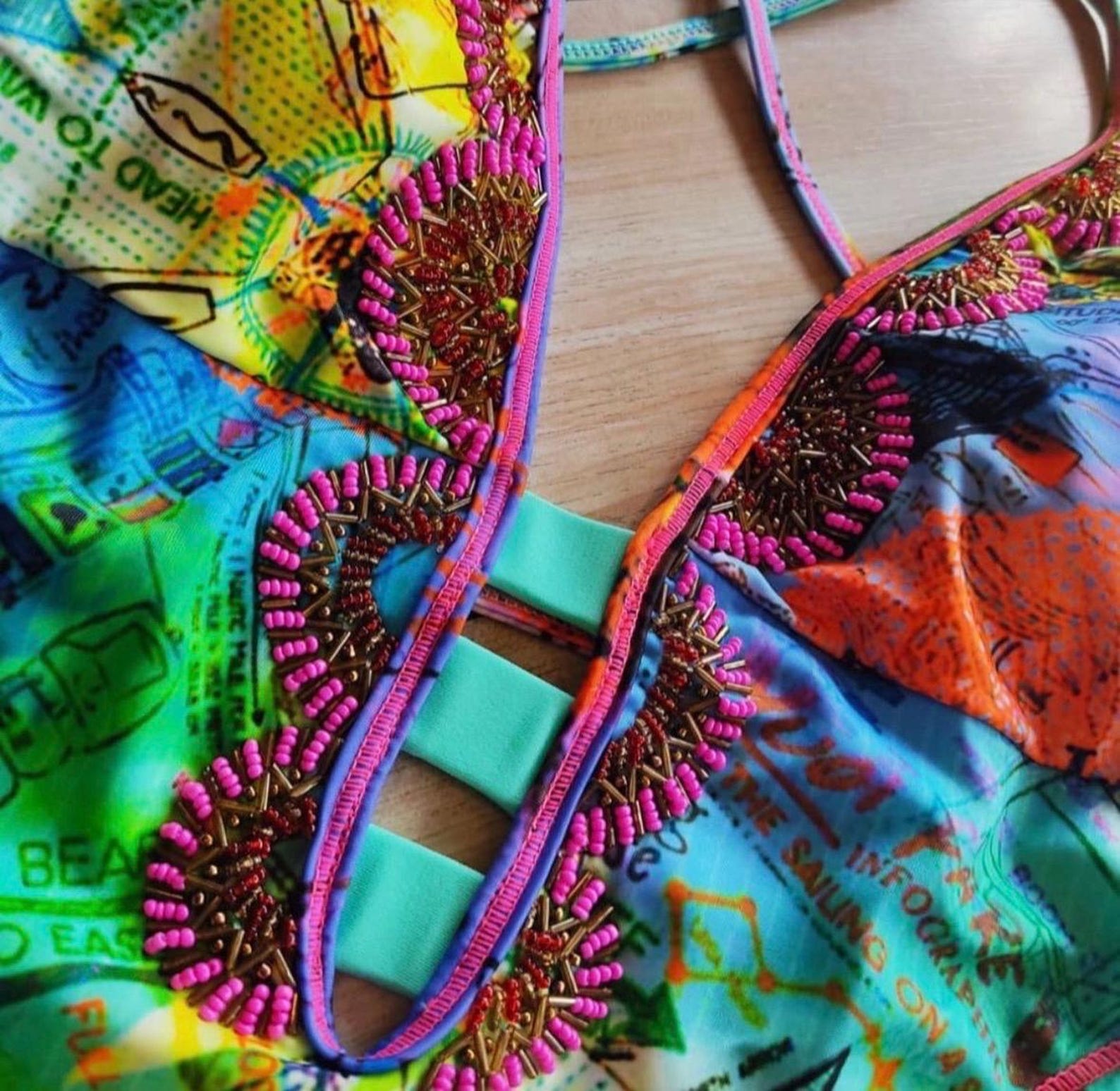 One Piece Trikini Swimsuit - Etsy