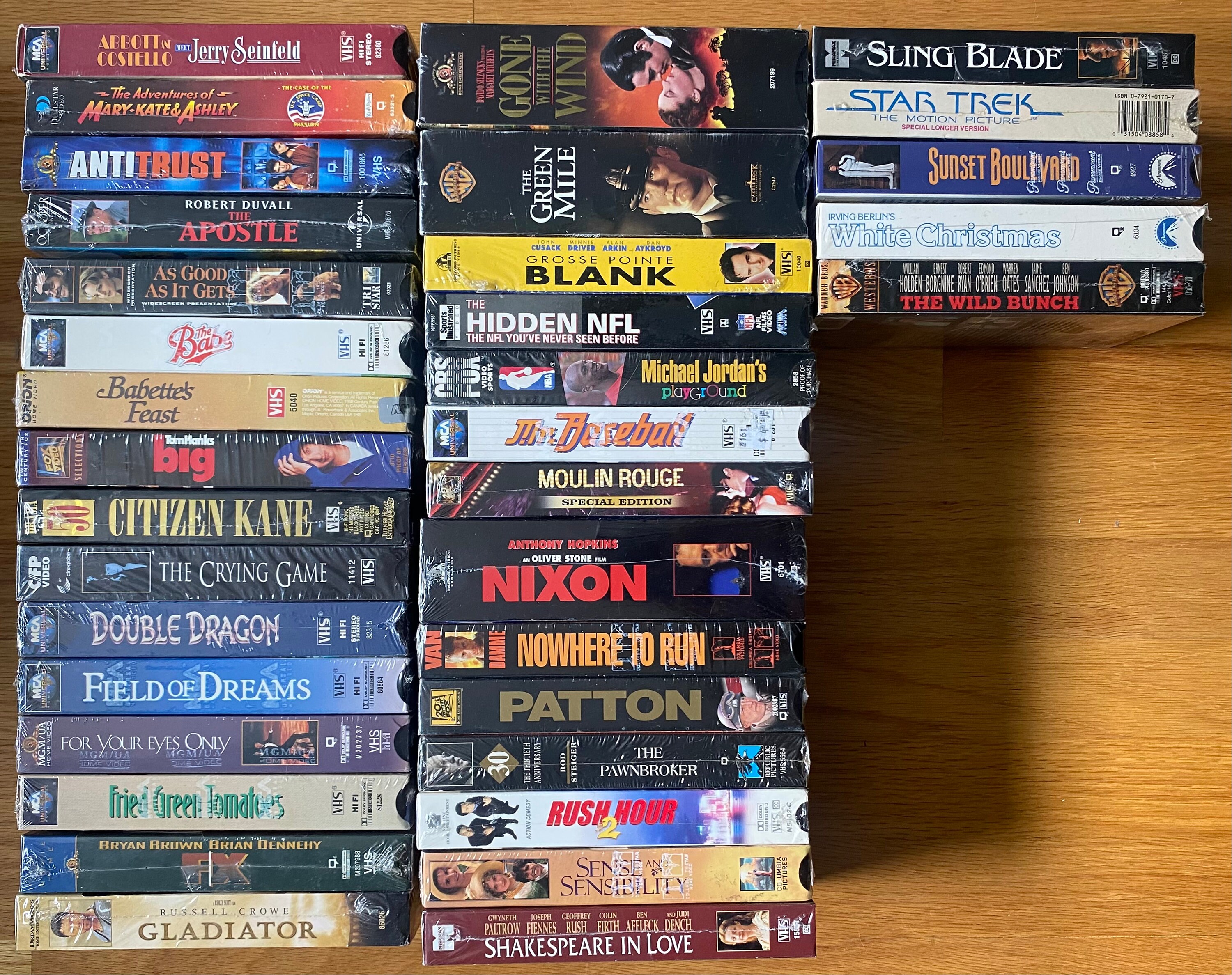 Vintage SEALED VHS Cassette Tapes 1980s 1990s 2000s - Etsy Australia