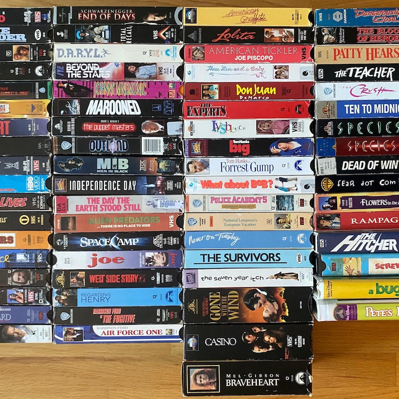Lot Vhs Horror - Etsy