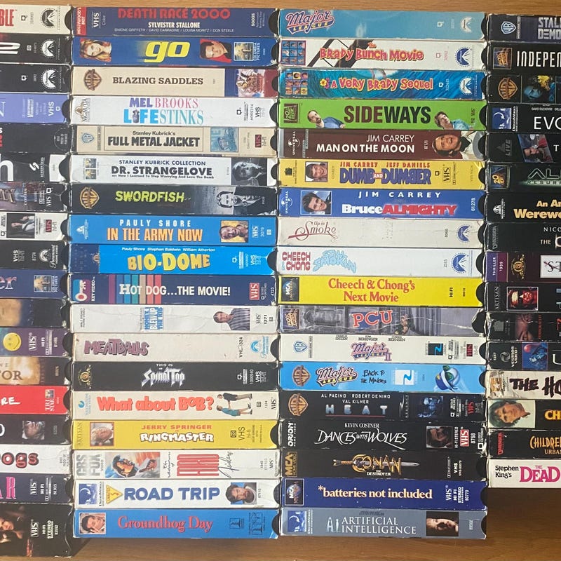 Vhs Tapes - Etsy