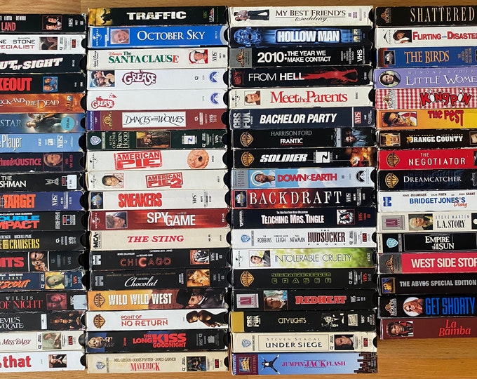 Vhs Movies Vhs Tapes Etsy | My XXX Hot Girl