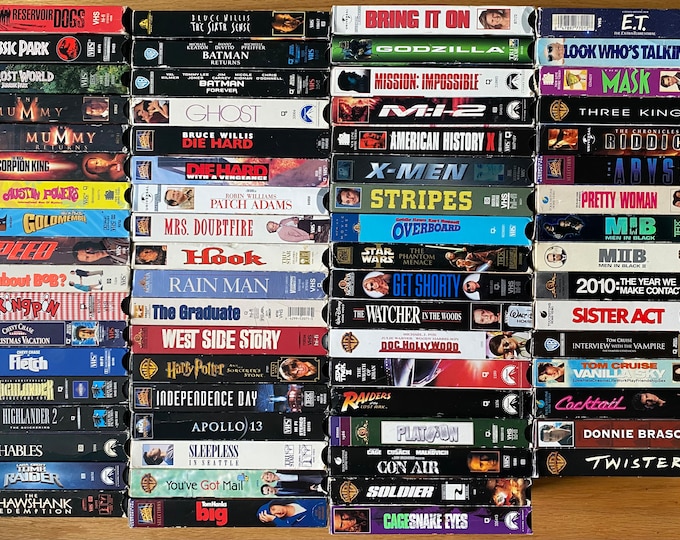 Vintage 90s VHS CRT TV Set. Gaming works. - Etsy