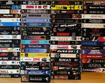 Vintage VHS VCR Video Tapes 1980s, 1990s, & 2000s - Etsy