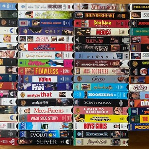 Vintage VHS VCR Video Tapes 1980s, 1990s, & 2000s - Etsy