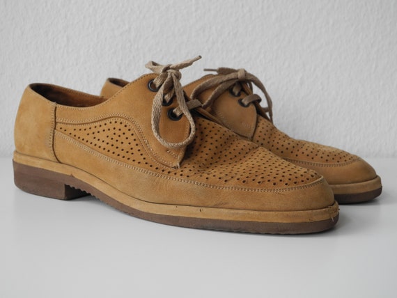 Capitano German Vintage Shoes US10.5 UK9.5 EU435 Natural | Etsy