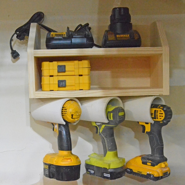 Cordless Drill Storage - Etsy