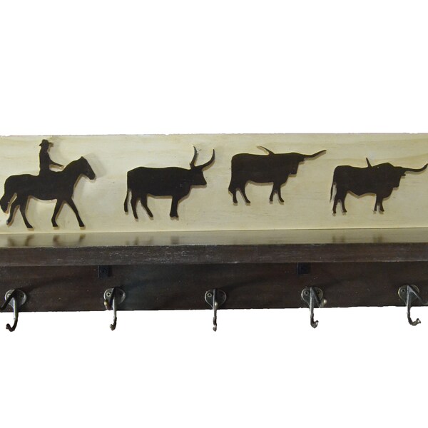 Longhorn Wall Mount - Etsy