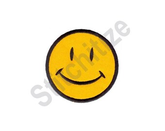 Smiley stickdatei | Etsy