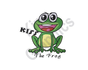 Kiss frog | Etsy